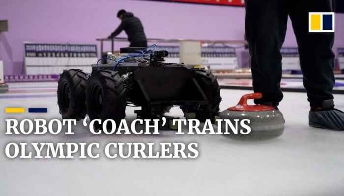 Robot ‘coach’ helps Chinese curlers prepare for Beijing 2022 Winter ...