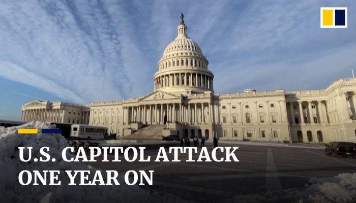 One year after US Capitol attack, Biden addresses the state of American ...