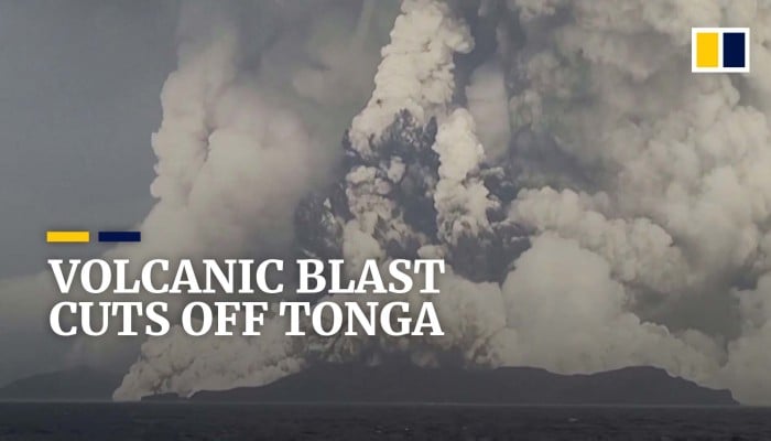 Tonga still cut off from outside world after massive undersea volcano ...