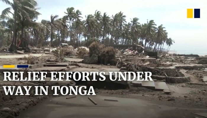Aid to Tonga starts arriving amid looming food and water shortages from ...