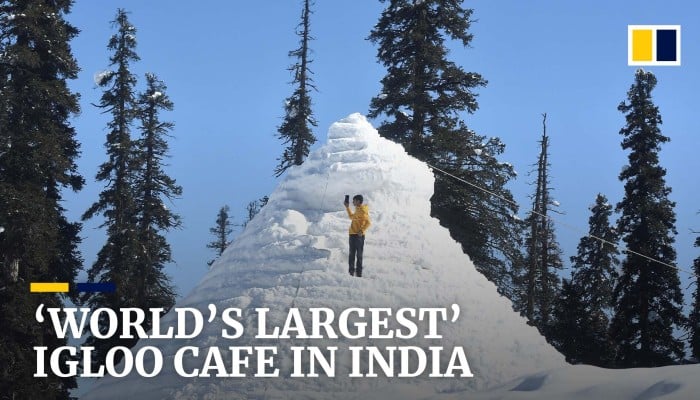 India’s giant igloo cafe on verge of breaking Guinness World Record ...