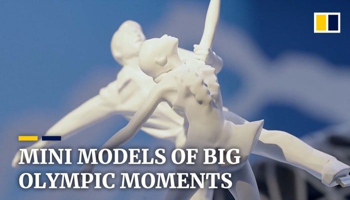 Chinese craftsman makes miniature models to record sporting moments in ...