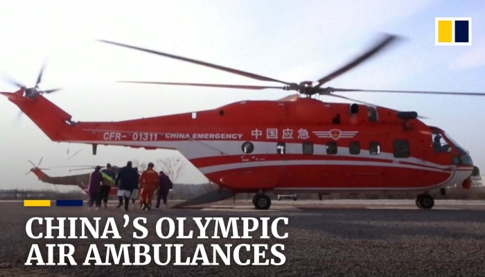 China’s air ambulance system handles Winter Olympics emergency ...