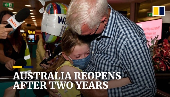 Welcome back! Australia reopens its borders to fully vaccinated ...