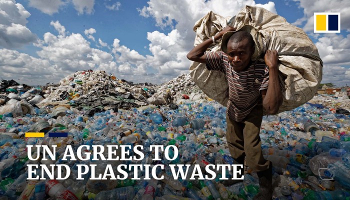 Countries agree to end plastic pollution in historic UN resolution ...