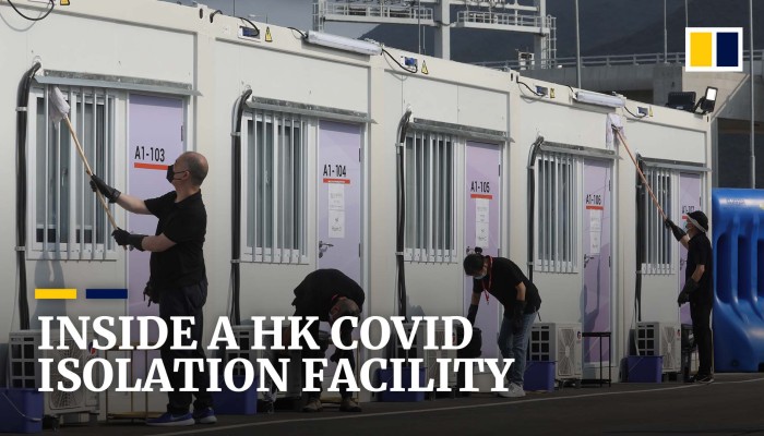 Hong Kong’s community isolation facilities, how do they work? | South ...