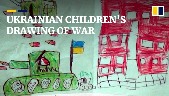 Ukrainian children’s war drawings featured in online gallery | South ...