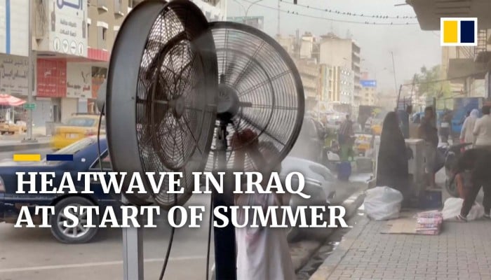 Iraqis get creative to survive 50°C weather amid severe heatwave at the ...