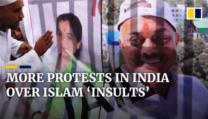 India’s Muslims continue protests against remarks about the Prophet by ...