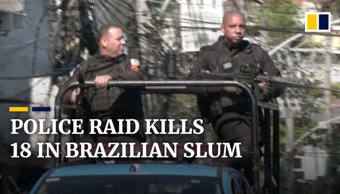 Brazil slum becomes battleground after police raid turns fatal | South ...