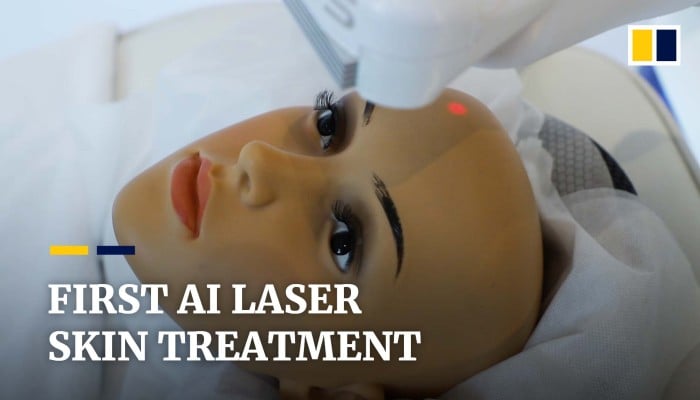 World’s first robot laser skin treatment created in Hong Kong | South ...