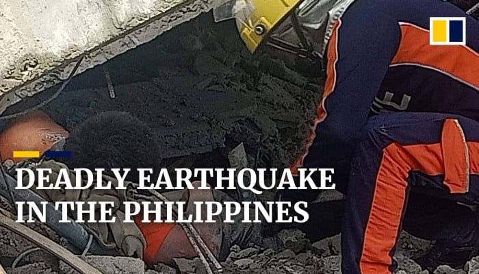 Magnitude 7.2 earthquake strikes Philippines and rattles capital Manila ...
