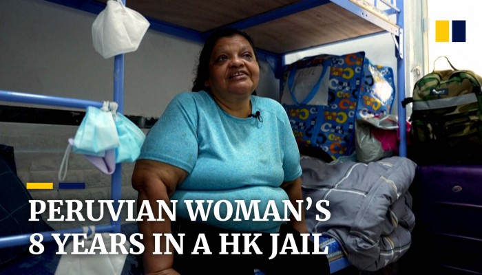 Locked up in Hong Kong: Peruvian woman jailed for 8 years says she was ...
