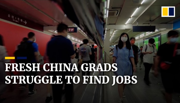 Millions of China’s fresh graduates enter bleak job market | South ...