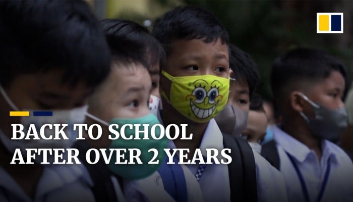Philippine classrooms reopen after more than two years of Covid-19 ...