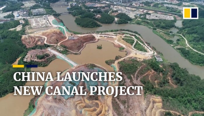 China launches mega US$10 billion canal project in a bid to help its ...