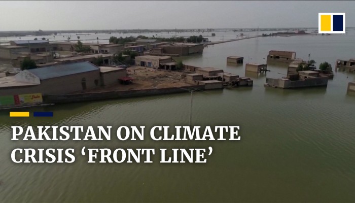 ‘On the front line’ of climate crisis: Pakistan reeling from floods ...