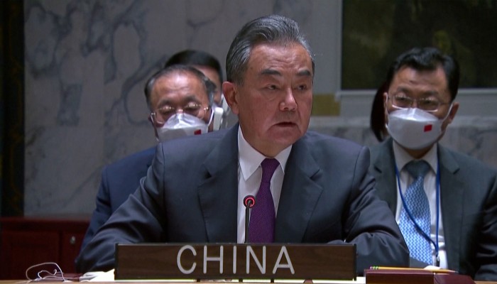 Chinese Foreign Minister Wang Yi says Beijing’s position on Ukraine is ...