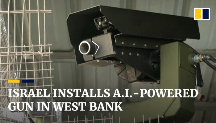 Israel installs AI-powered gun at West Bank checkpoint as riot control ...