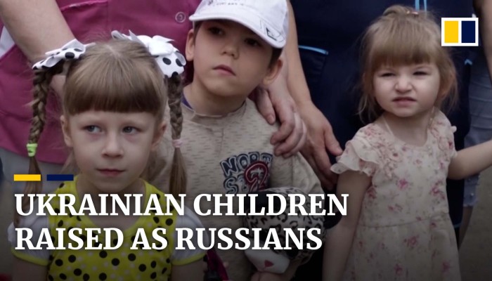 Ukrainian children from Moscow-held regions being sent to Russian ...