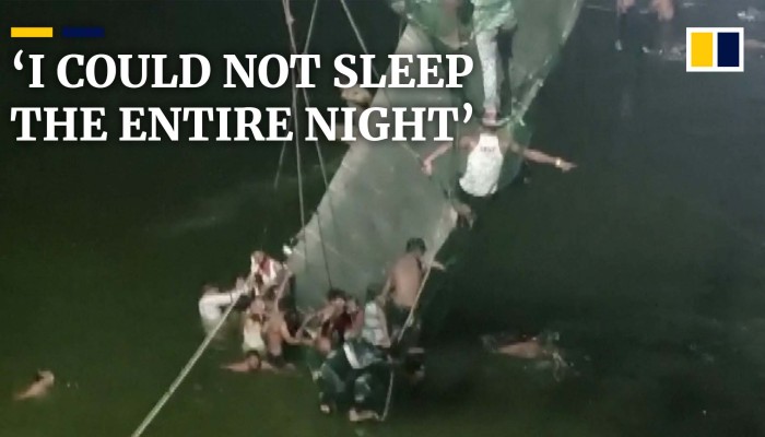 At least 134 dead after bridge collapse in India’s Gujarat state ...