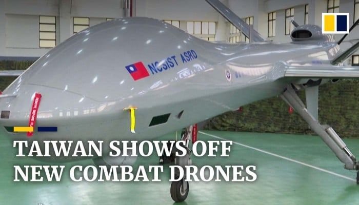 Taiwan showcases combat drones as self-ruled island aims to bolster ...