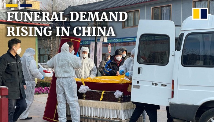Funeral homes busy as China reports first Covid deaths since easing of ...