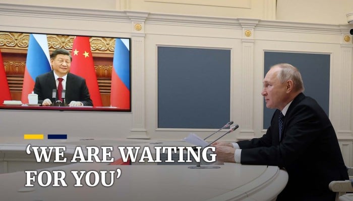 Vladimir Putin invites Xi Jinping to visit as Russian and Chinese ...