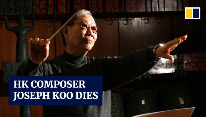 Renowned Hong Kong composer Joseph Koo dies at the age of 92 | South ...