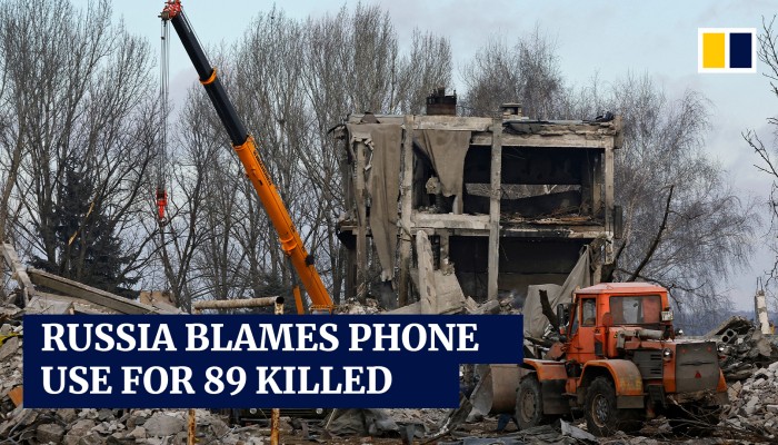 Russia says 89 killed in Ukrainian attack, blames mobile phone use ...