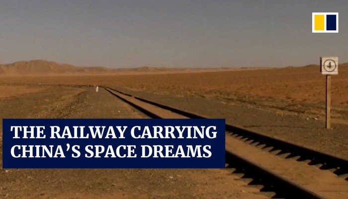How a remote railway in the Gobi Desert is driving China’s space ...