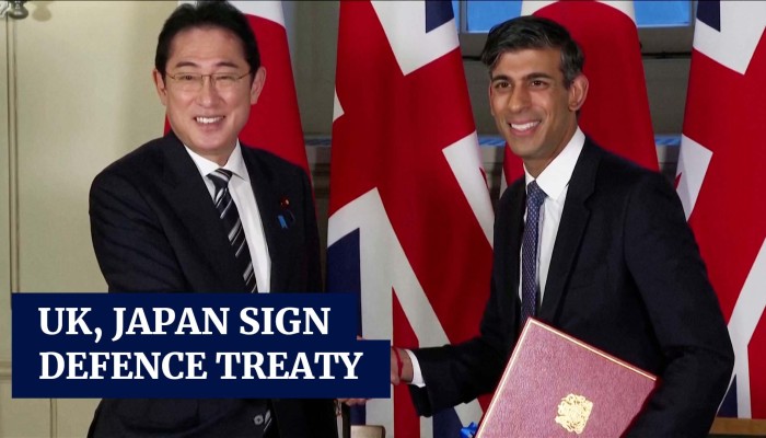 UK and Japan sign major defence deal allowing easier troop deployments ...