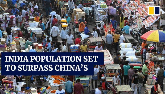 India set to overtake China as the world's most populous country in ...
