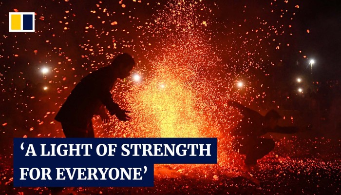 Vietnamese ethnic group holds fire dance ritual for good harvest ...