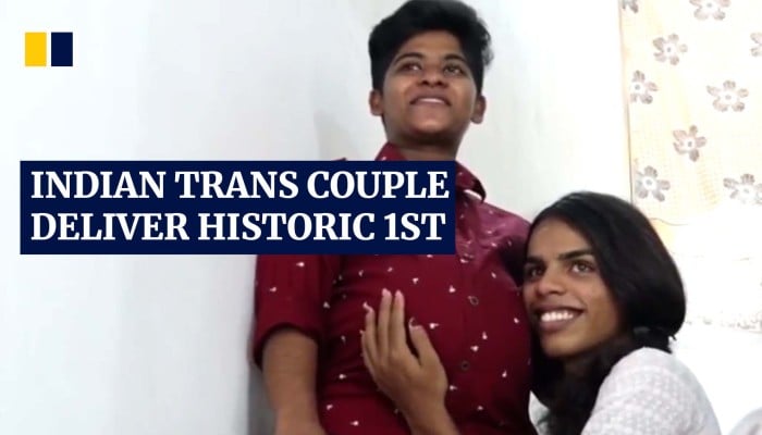 Transgender Indian couple first in nation’s history to become parents biologically | South China ...