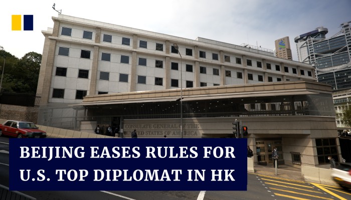 Beijing drops need for US consul general to seek consent to meet Hong ...