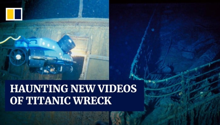 New footage of Titanic wreck released to mark 25th anniversary of ...