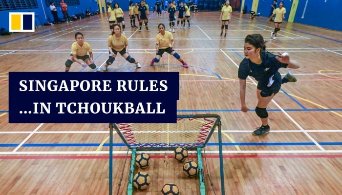 In the little-known world of tchoukball, Singapore is the one to beat ...