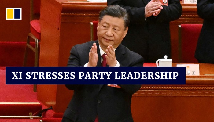 Xi Jinping stresses party leadership as parliament draws to close ...