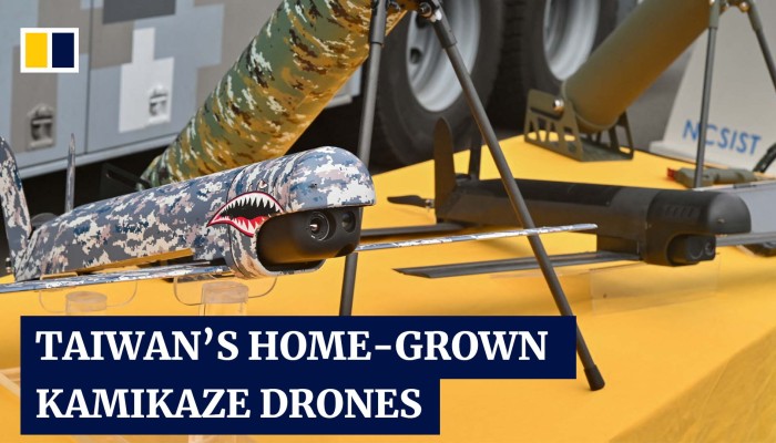 Taiwan unveils a home-grown ‘kamikaze’ portable attack drone | South ...