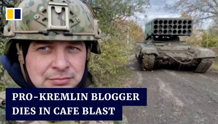 Pro-war Russian military blogger killed in explosion in St Petersburg ...