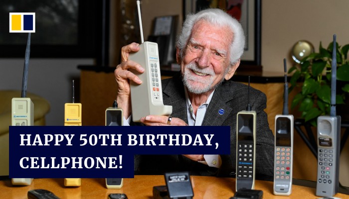 Happy 50th birthday to the cellphone: inventor remembers the first ...