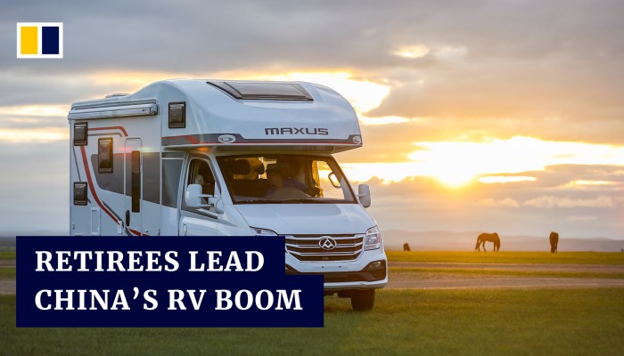 Affluent retirees lead China's booming RV market as nomadic lifestyle ...