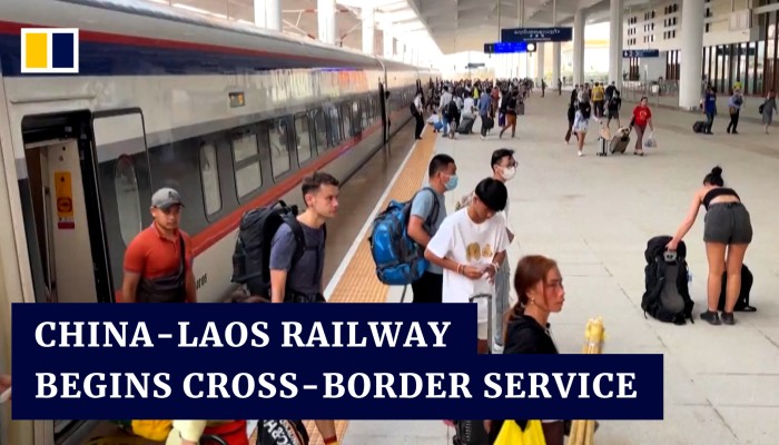 China-Laos railway to start cross-border passenger service as ticket sales begin | South China ...
