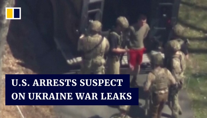 Fbi Arrests 21 Year Old Us National Guardsman Over Leak Of Documents