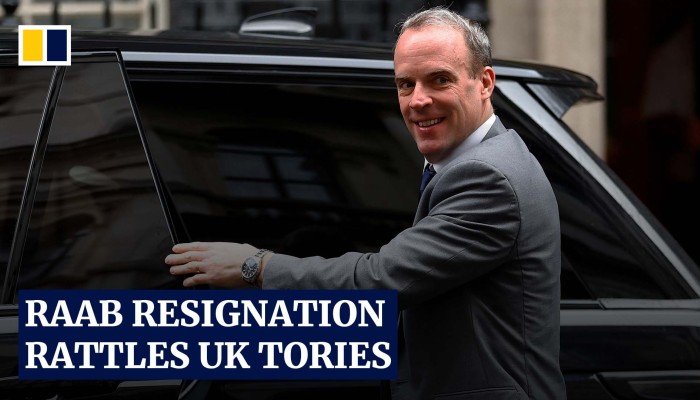 UK Deputy Prime Minister Dominic Raab resigns after report finds he ... UK Deputy Prime Minister Dominic Raab resigns after report finds he ...