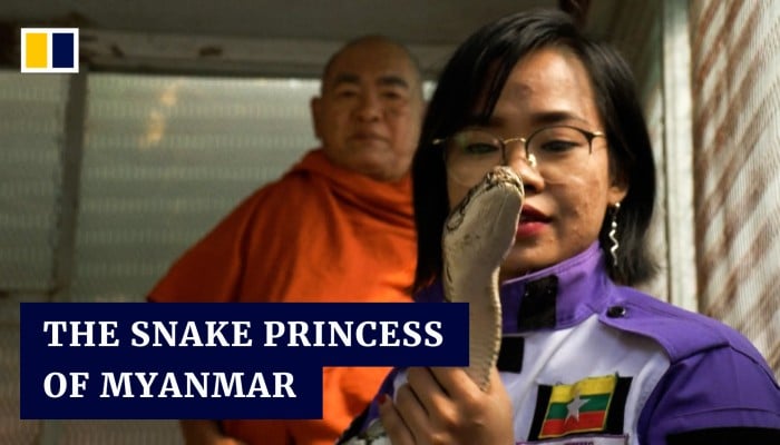 Myanmar’s ‘Snake Princess’ hopes to wrangle and dispel reptile fears ...