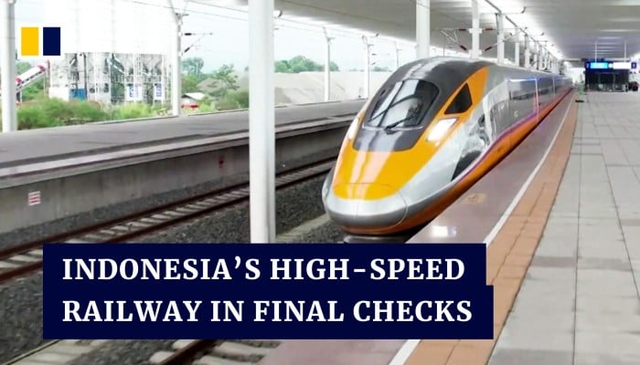 Chinese-made high-speed railway in Indonesia to be fully operational in ...