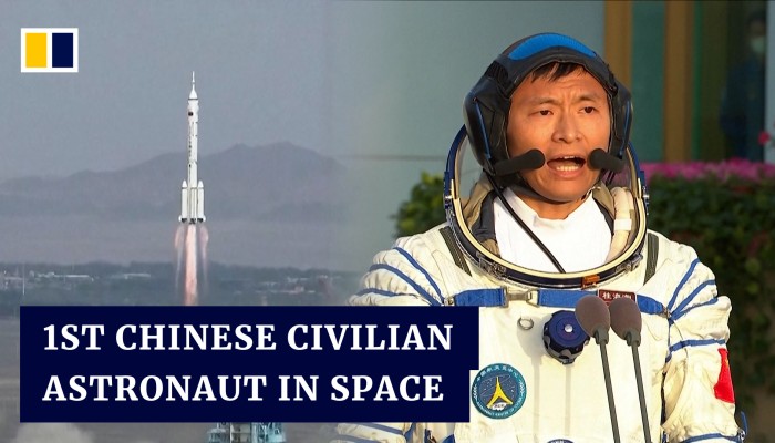 Chinas Shenzhou 16 Mission Sends Its First Civilian Astronaut Into