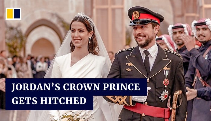 Jordan holds lavish celebration as Crown Prince weds Saudi architect ...